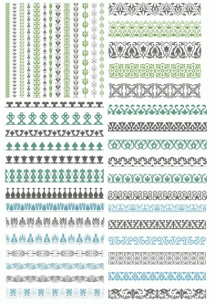 Decorative Elements Floral Ornaments CDR File Free Download | Vectors File