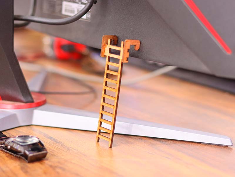 Laser Cut Ladder Toys Template 3mm Vector rIfle | Vectors File