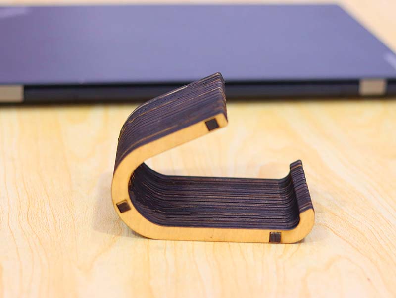Laser Cut Laptop Stand and Mobile Stand 6mm Vector File | Vectors File