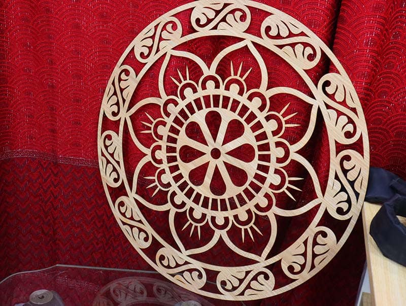 Laser Cut Mandala Pattern Template Vector File | Vectors File