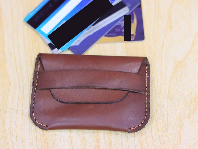 Laser Cut Leather Wallet Template Card Pouch Vector File | Vectors File