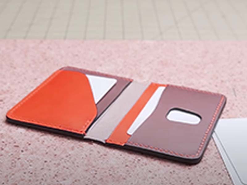 Laser Cut Leather Wallet for Men Template Vector File | Vectors File