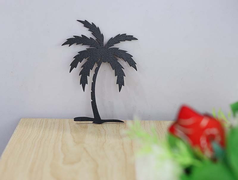 Laser Cut Out Palm Tree Wall Art Template Vector File | Vectors File