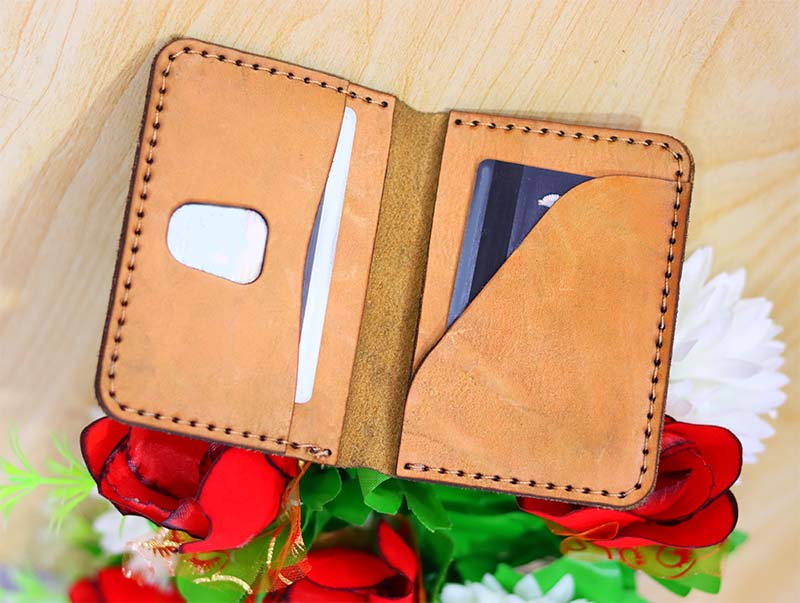 Laser Cut Leather Wallet Template Leather Craft Vector File | Vectors File