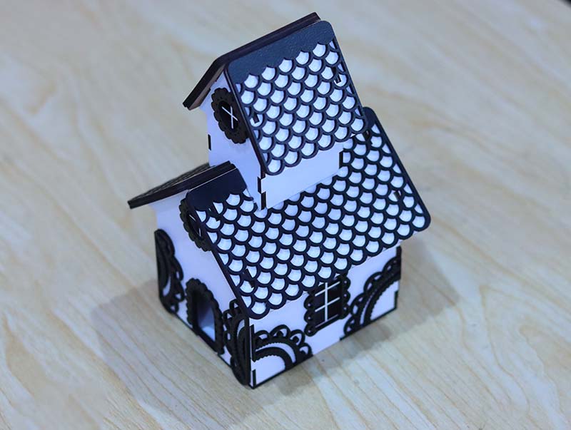 Free Laser Cut House Toys Template 3mm Vector File | Vectors File