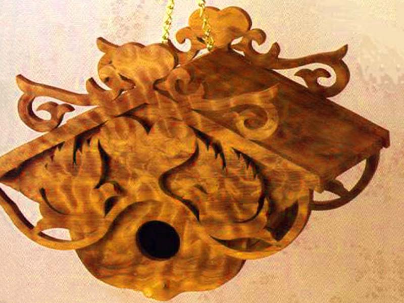 Birdhouse Plans Laser Cut Bird House Design Vector File | Vectors File