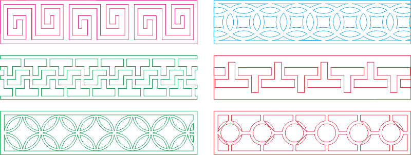 Decorative Lattice For Cnc Machine Free CDR Vectors File | Vectors File