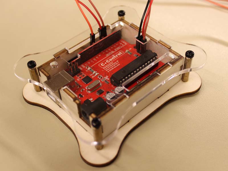 Laser Cut Arduino Uno Wooden Case Template Vector File Vectors File