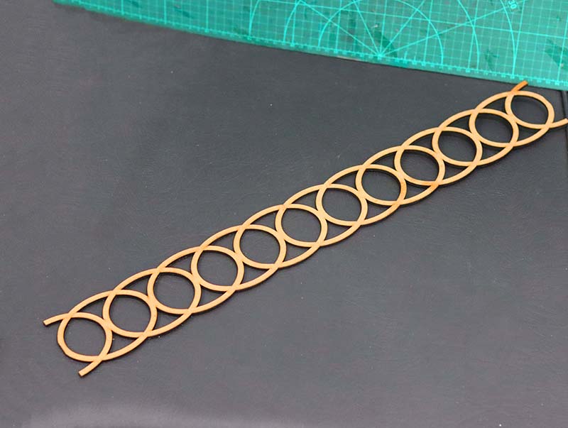 Laser Cut Border Design Decorative Wooden Lace Design for Furniture ...