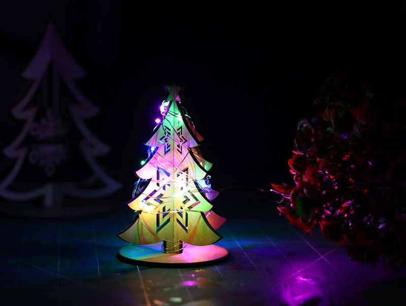 Laser Cut Christmas Tree Decorations Christmas Decor Idea | Vectors File