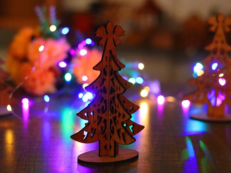 Laser Cut Christmas Tree Decorations Idea Tree Topper Template ...