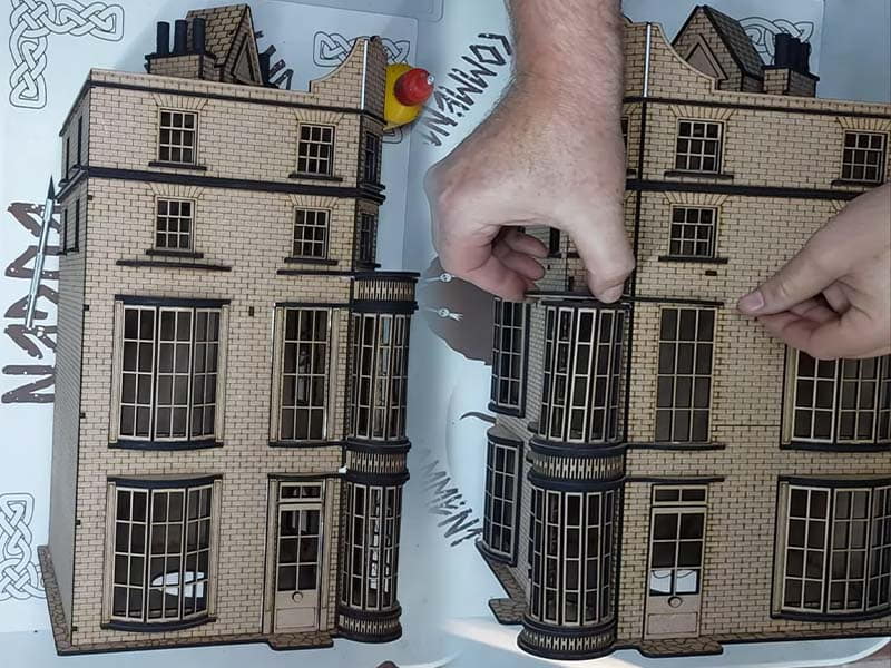 Laser Cut Harry Potter House 3D Model Vector File | Vectors File