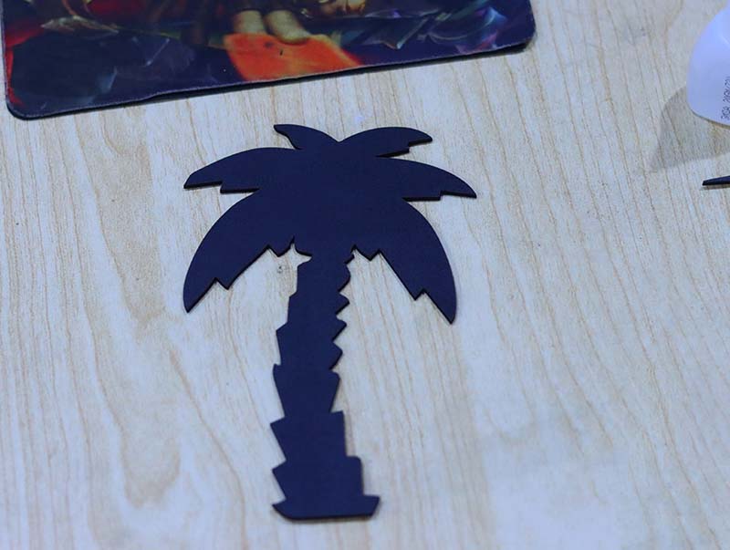 Laser Cut Out Palm Tree Wall Decor Template Vector File | Vectors File