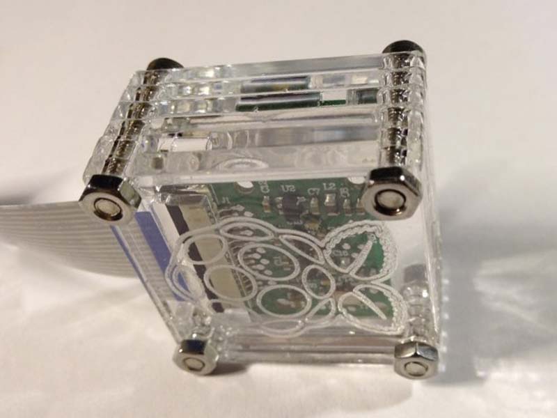 Laser Cut Raspberry Pi Camera Acrylic Case Vector File Vectors File
