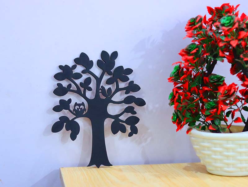 Laser Cut Tree Wall Art Template DXF CDR Ai Vector File | Vectors File