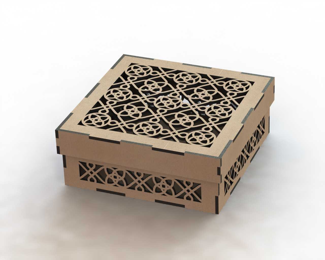 Laser Cut Wooden Box Template Free Free DXF Vectors File Free Download 