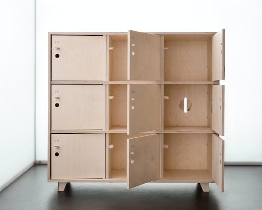 Laser cut Wooden Storage Cabinet Drawing DXF and CDR File | Vectors File